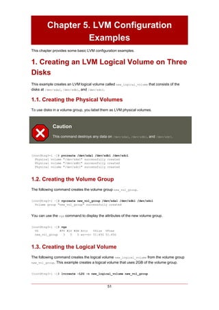 Cluster logical volume_manager | PDF