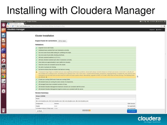 Cluster management and automation with cloudera manager | PDF