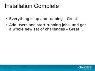Cluster management and automation with cloudera manager | PDF