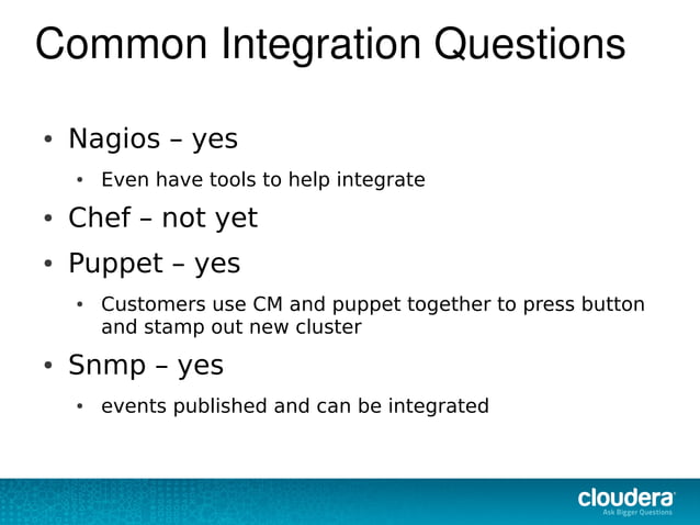 Cluster management and automation with cloudera manager | PDF