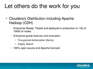 Cluster management and automation with cloudera manager | PDF