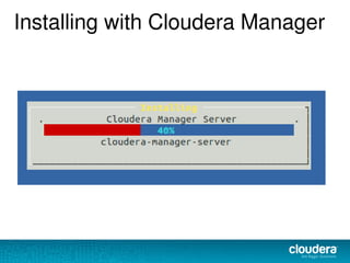 Cluster management and automation with cloudera manager | PDF