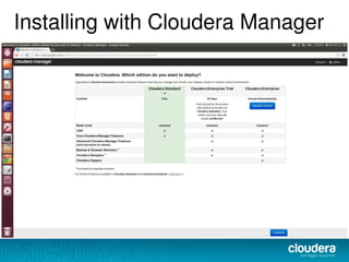 Cluster management and automation with cloudera manager | PDF