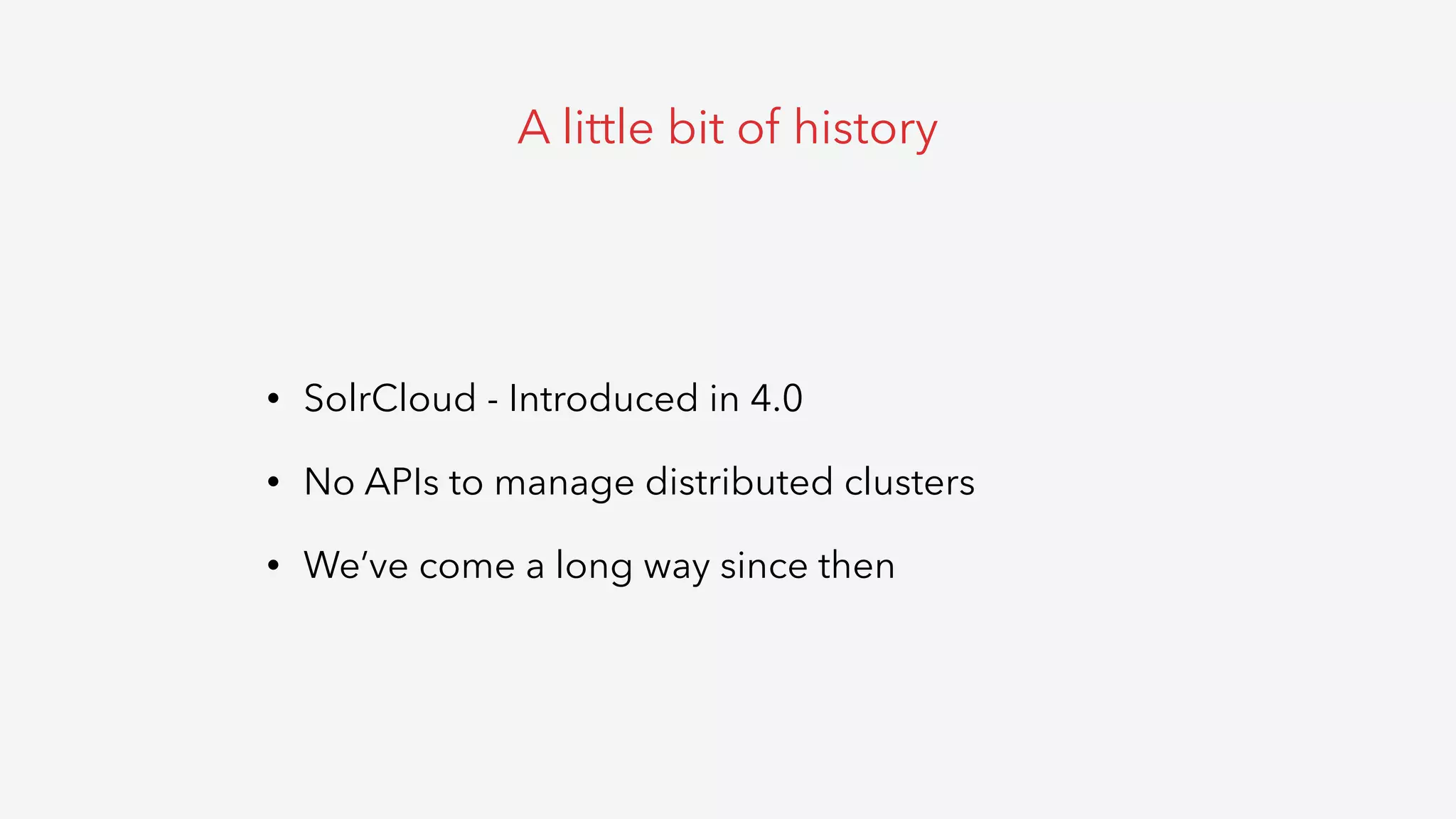 SolrCloud Cluster management via APIs | PPT
