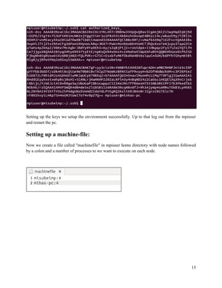 Cluster Setup Manual Using Ubuntu and MPICH | PDF