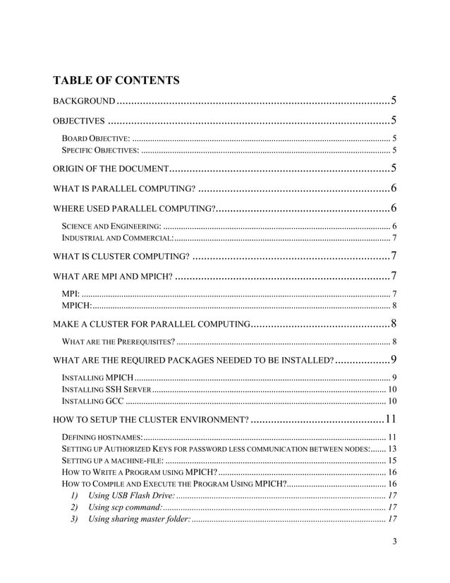 Cluster Setup Manual Using Ubuntu and MPICH | PDF