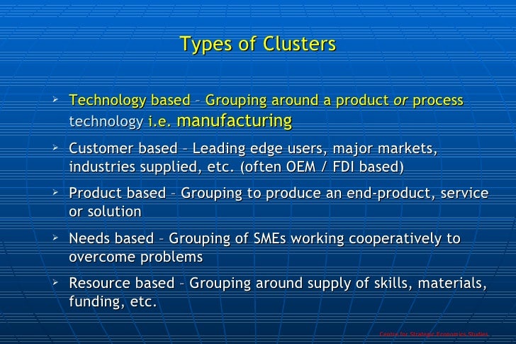 ‘INDUSTRY CLUSTERS - A NEW MODEL FOR INDUSTRY INNOVATION AND COMMERCI…