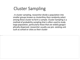 Cluster Samplin-WPS Office.pptx