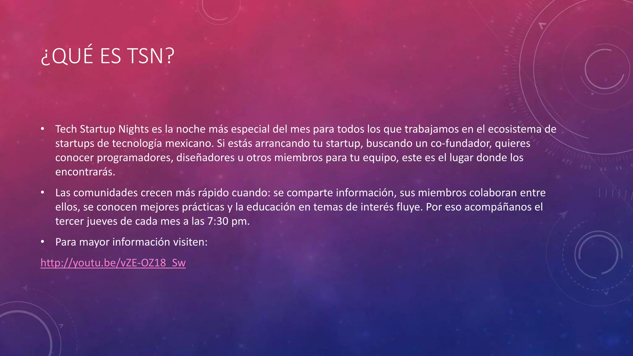 Clusters & start up night | PPT