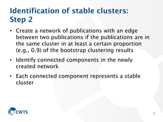 Cluster stability | PPT