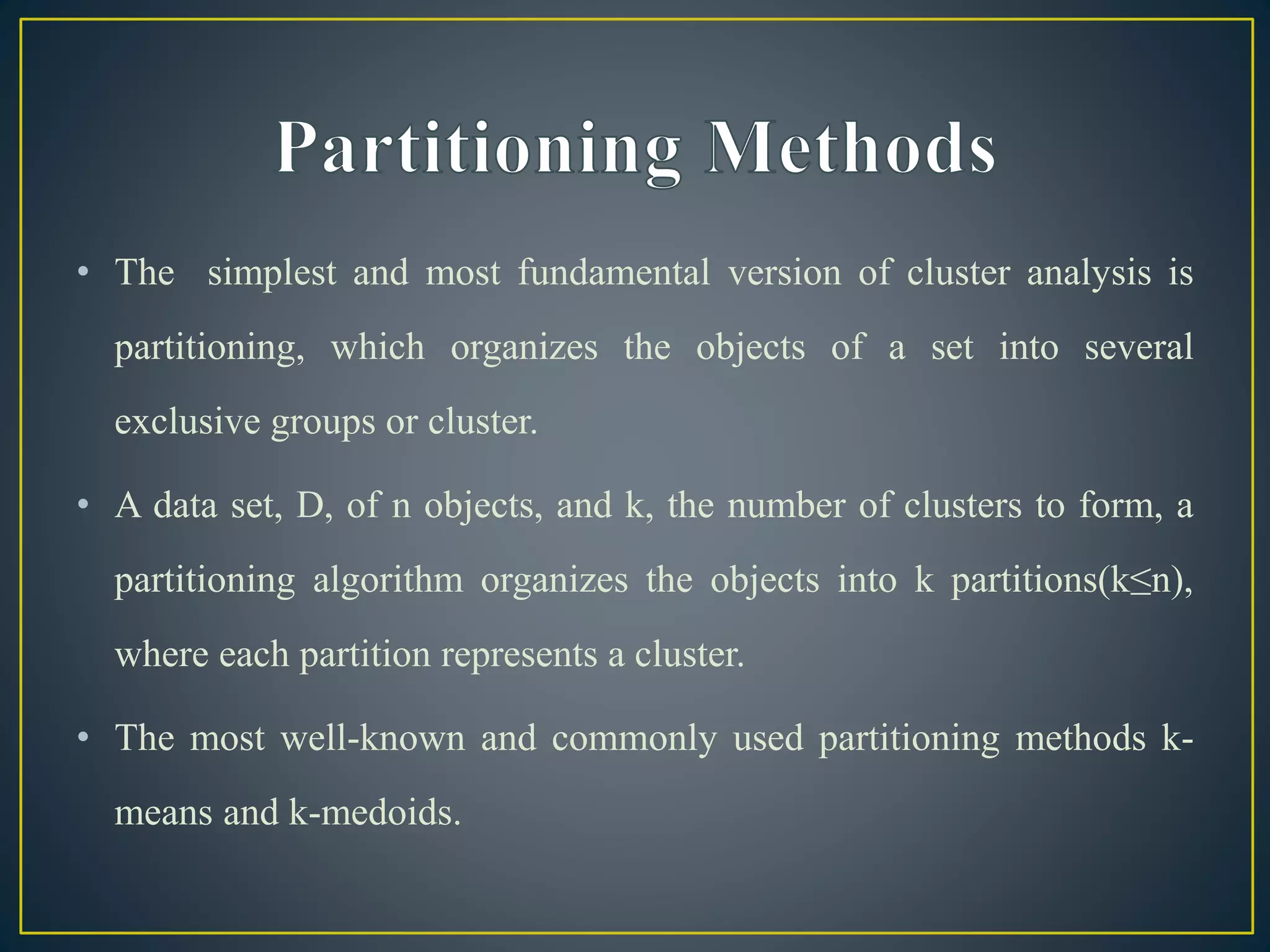 Clusters techniques | PPTX