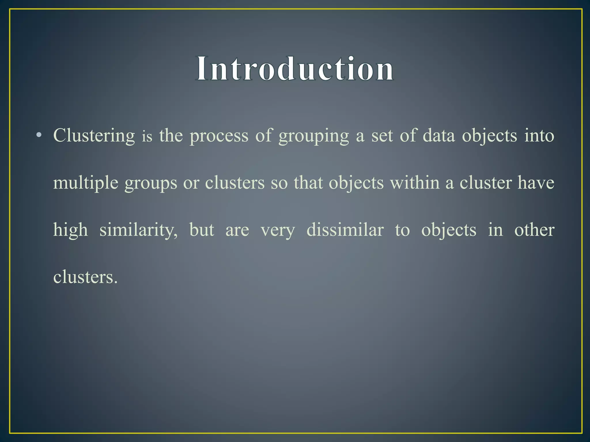 Clusters techniques | PPTX