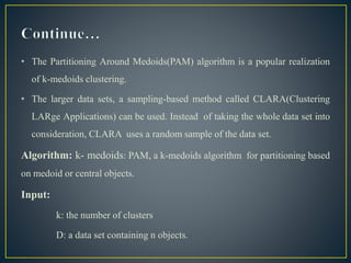 Clusters techniques | PPTX