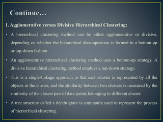 Clusters techniques | PPTX