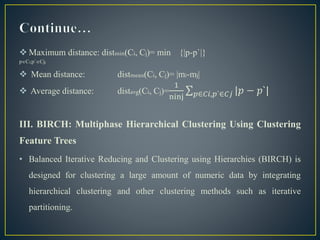 Clusters techniques | PPTX