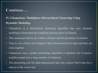 Clusters techniques | PPTX