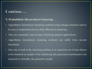 Clusters techniques | PPTX