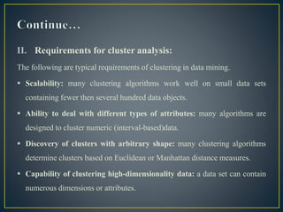 Clusters techniques | PPTX
