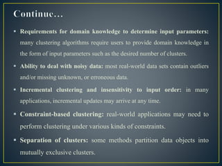 Clusters techniques | PPT | Free Download