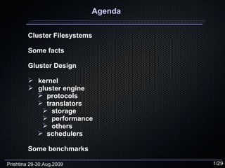 Clusters with GlusterFS | ODP