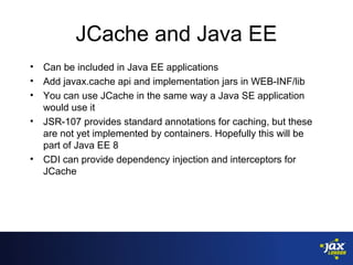 Cluster your application using CDI and JCache - Jonathan Gallimore | PPT