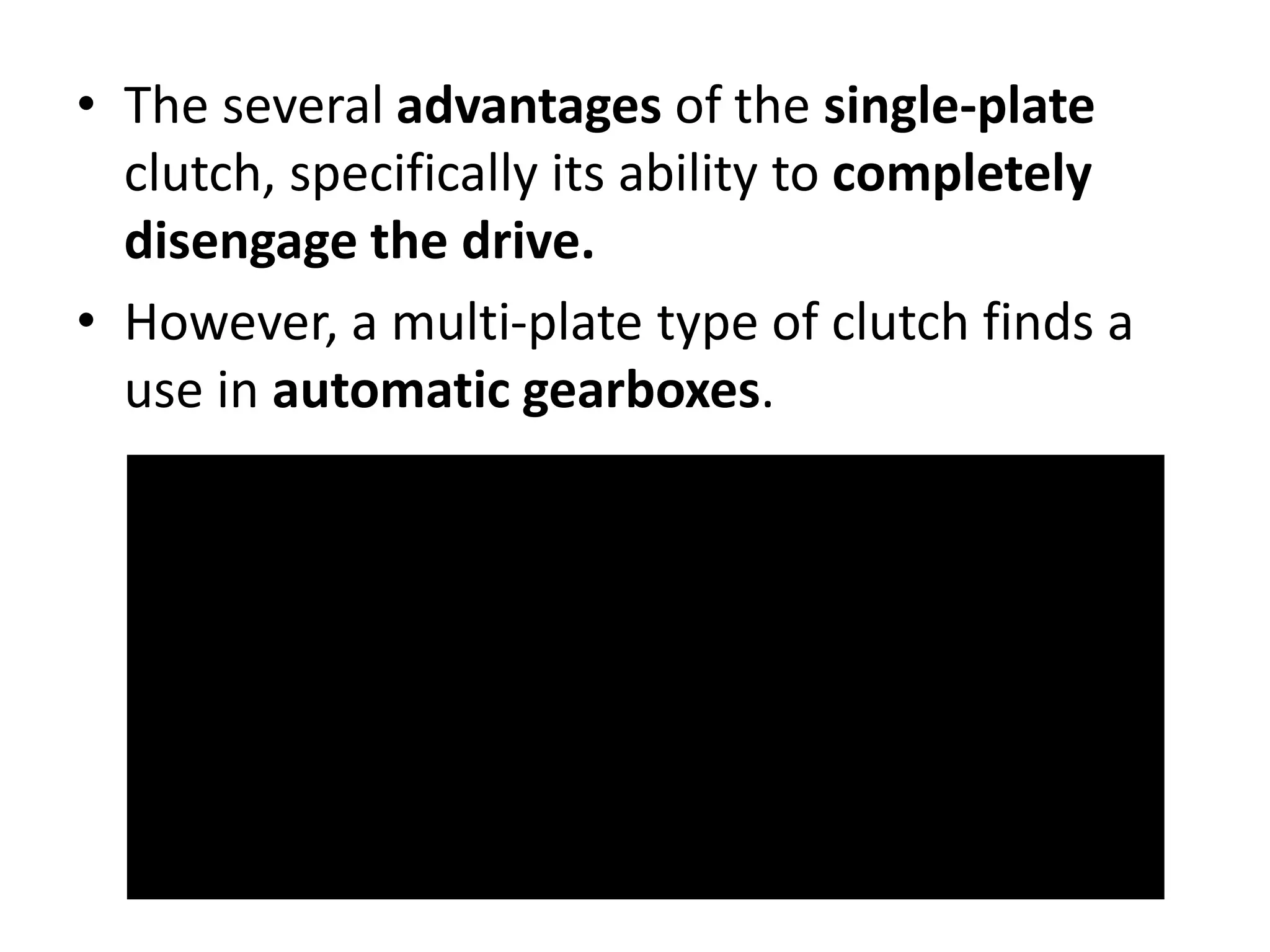 Multi-plate clutch | PPTX