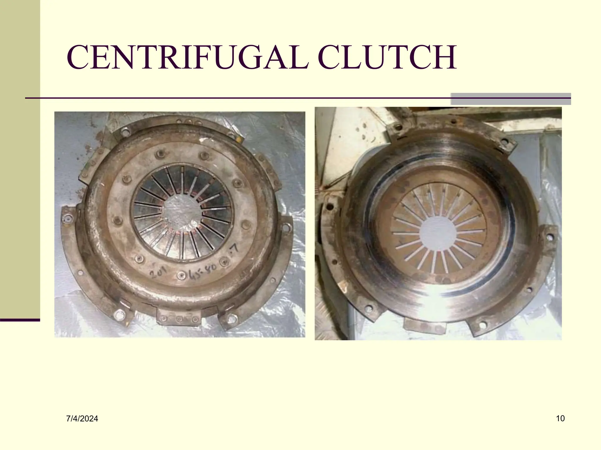 CLUTCH introduction, types of clutches, uses etc | PPT