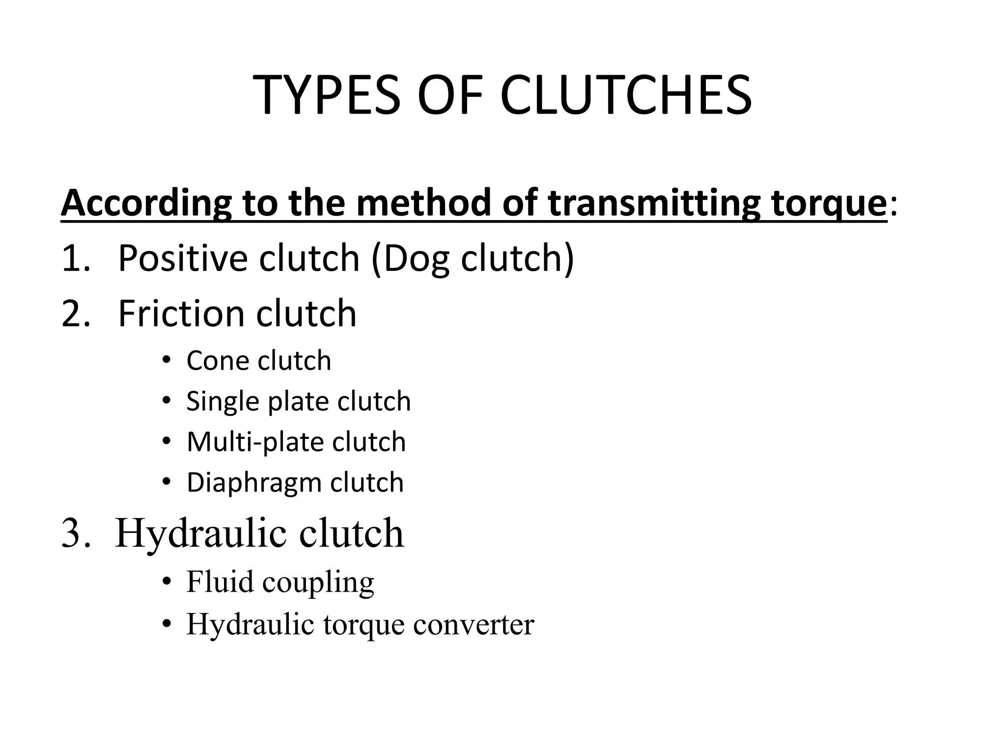 Clutches | PPTX