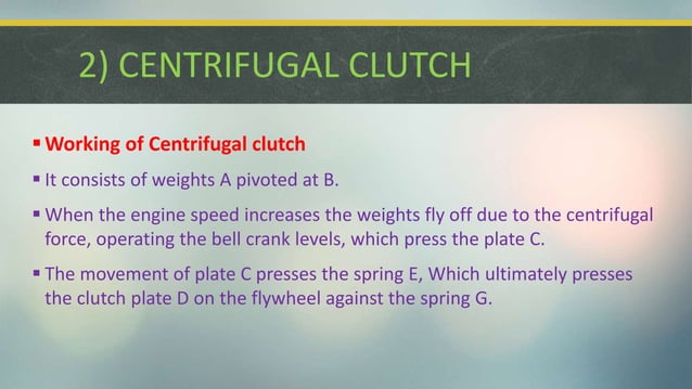 Types Of Clutches | PPTX | Auto Technology | Automotive