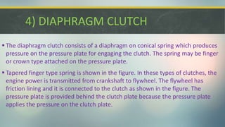 Types Of Clutches | PPTX