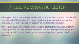 Types Of Clutches | PPTX