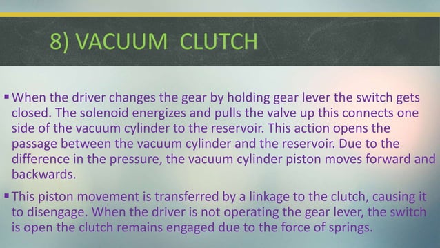 Types Of Clutches | PPTX | Auto Technology | Automotive