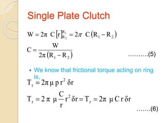 Clutches and bearings | PPTX