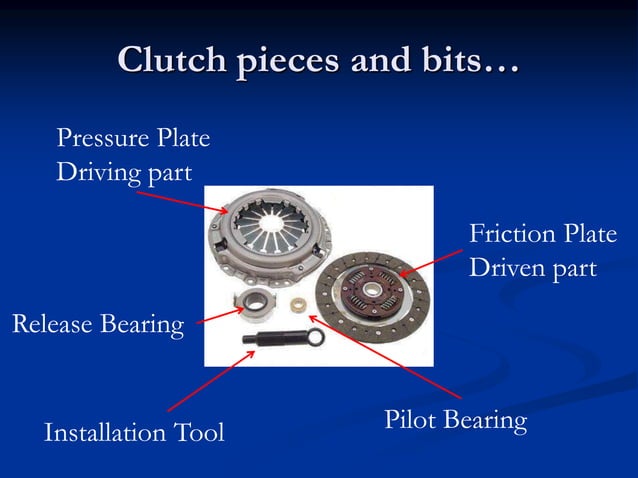 Clutches, rwd and fwd manual transmission | PPTX