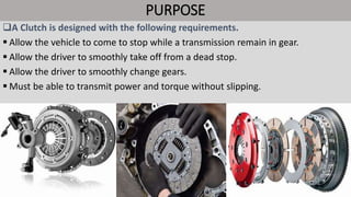 CLUTCHES AND THERE PARTS OF CLUTCHES PLATES PPT.pptx