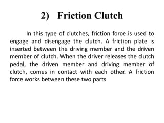 clutches Types.ppt