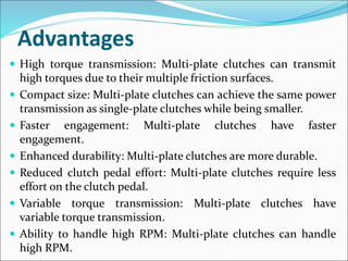 Automobile Clutch Functions & Types.ppt