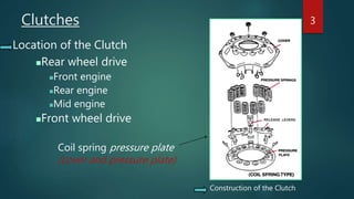 Clutch and gears | PPTX