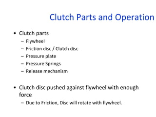 Clutch mechanism unit 2 | PPTX