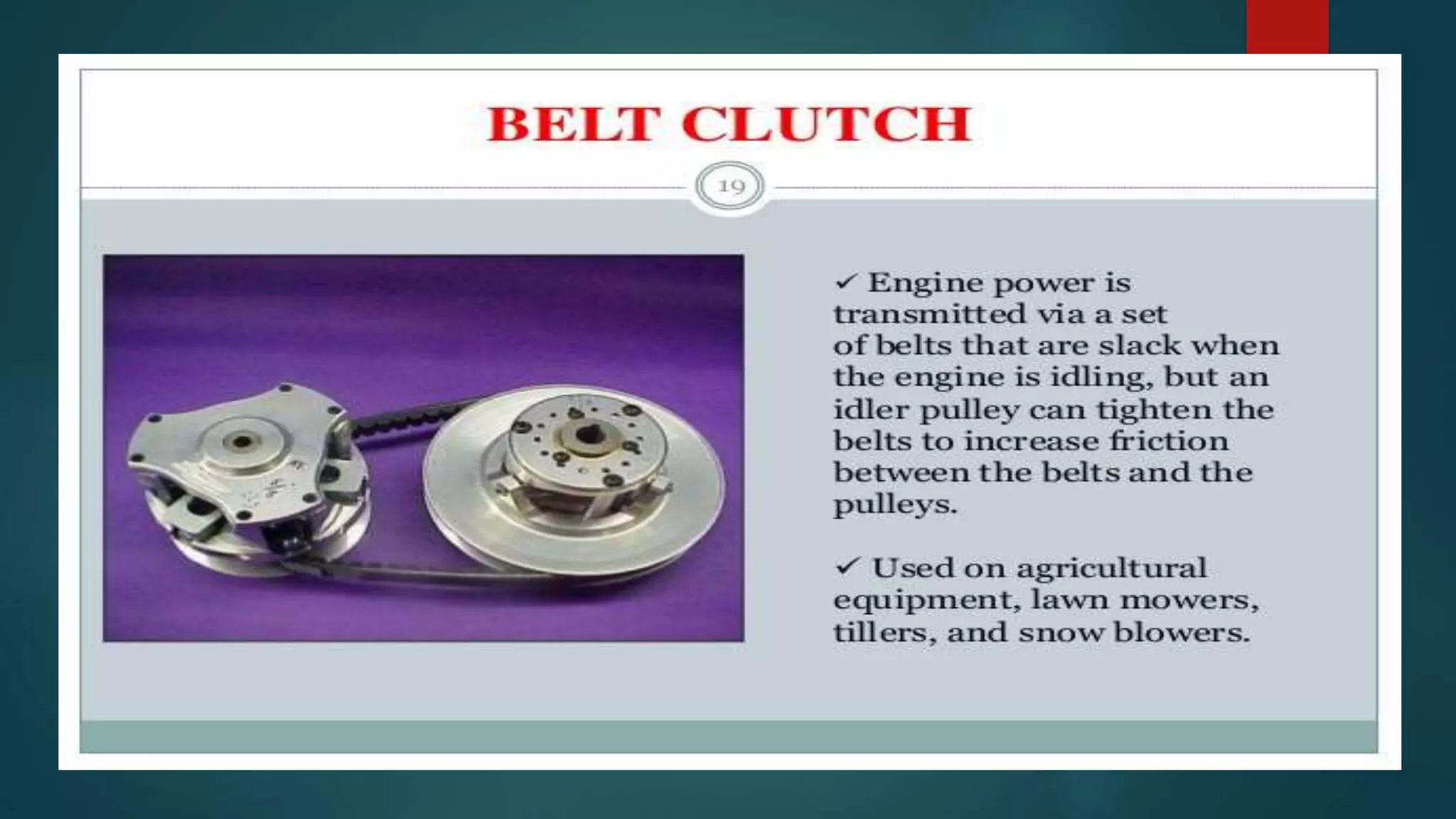 Clutch system (topic 1) | PPTX