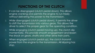 Clutch system (topic 1) | PPTX