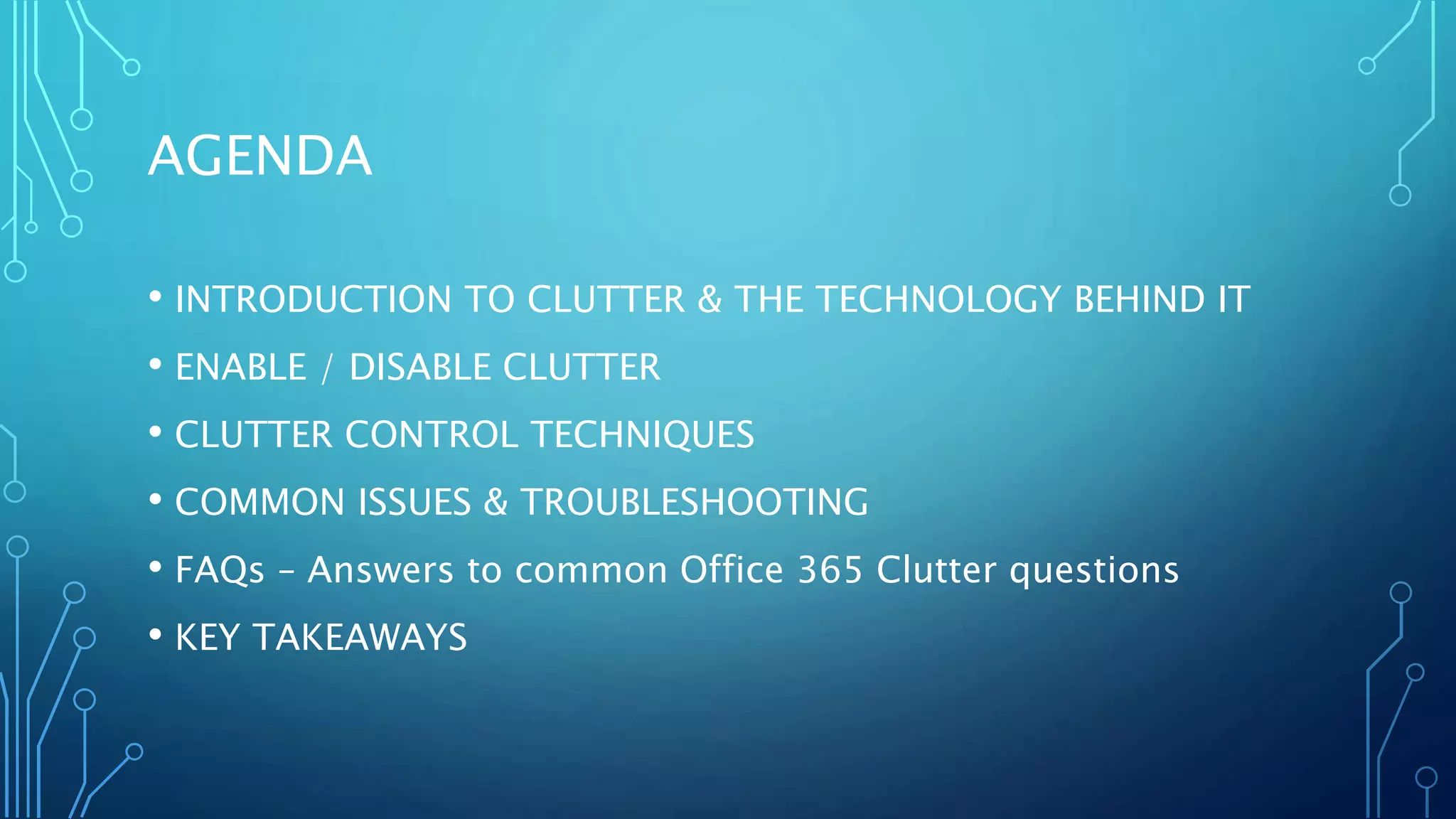 Clutter - Office 365 Exchange Online | PPTX