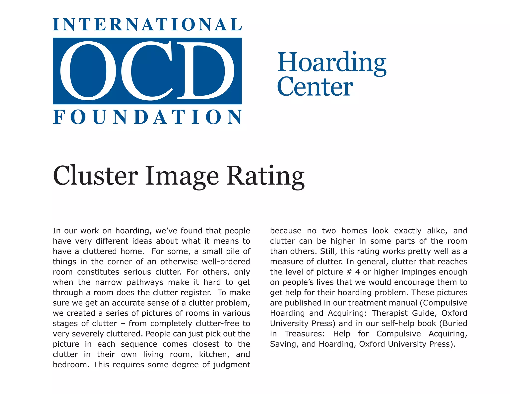 Cluster Image Rating | PDF