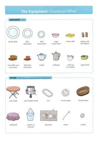 Cluttery glassware crockery china | PDF
