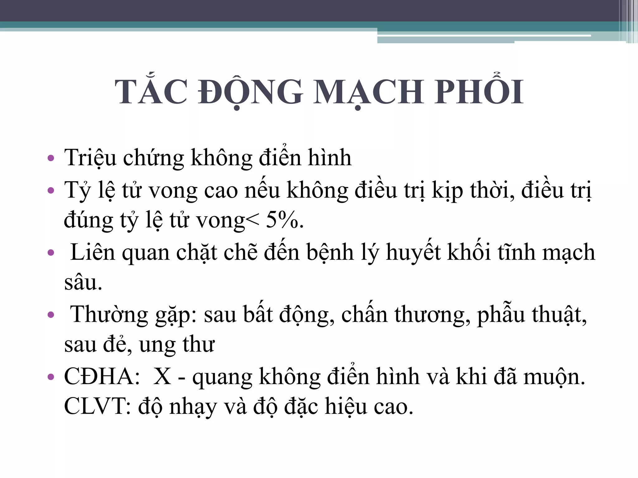 Radiologyhanoi.com CLVT mạch máu: Động mạch phổi | PPTX