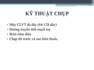 Radiologyhanoi.com CLVT mạch máu: Động mạch phổi | PPTX