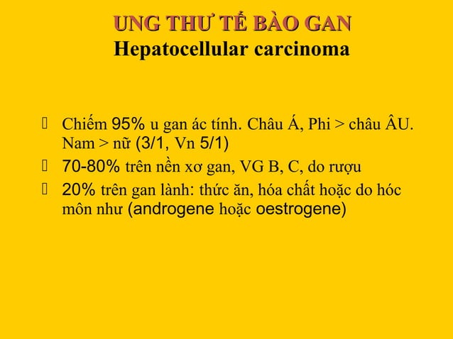 Clvt trong cđ u gan 1 | PPT