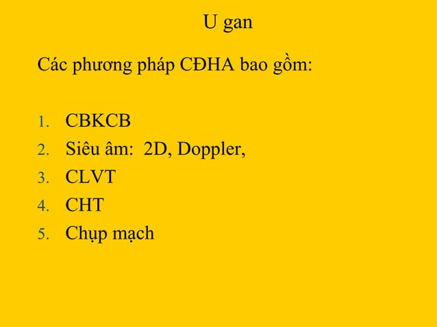 Clvt trong cđ u gan 1 | PPT