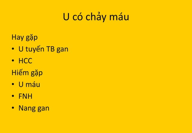 Clvt trong cđ u gan 2 | PPTX