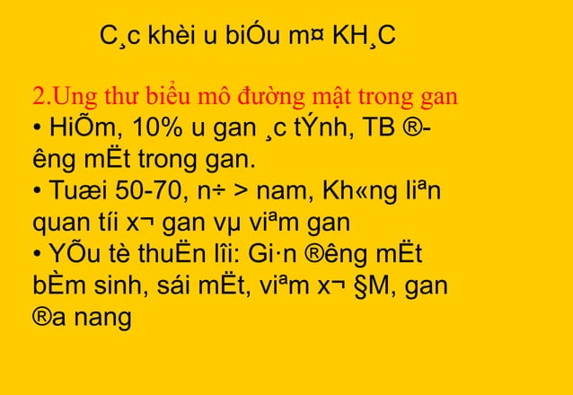 Clvt trong cđ u gan 2 | PPTX